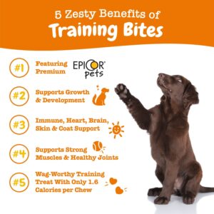 Zesty Paws Probiotics for Dogs - Digestive Enzymes for Gut Flora + Training Treats for Dogs & Puppies - Hip, Joint & Muscle Health