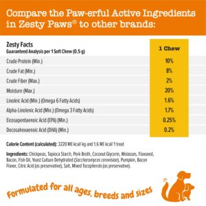 Multifunctional Supplements for Dogs - Glucosamine Chondroitin for Joint Support + Training Treats for Dogs & Puppies - Hip, Joint & Muscle Health