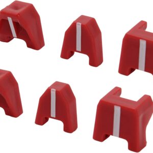 Follde 42-38-0017 No Mar Tip For Milwaukee M18 2746-20 Brad Nailer, 18ga Nailer No-mar Pad Kit For Milwaukee Nailers Bit (Set Of 12)