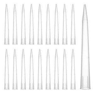 elabpal 10ml pipette tips 100 pcs, lab universal pipettor tips, micropipette transparent liquid handling tips, autoclavable for lab school home