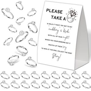 bridal shower games put a ring on it,minimalist bridal shower decorations,popular bridal shower game,engagement party games,bridal shower favors,plastic rings for bridal shower game(18)