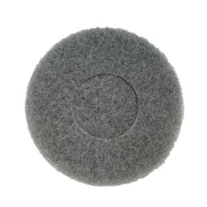 8" grey - pileup carpet pads for 19" cimex cyclone - pack of 15 pads