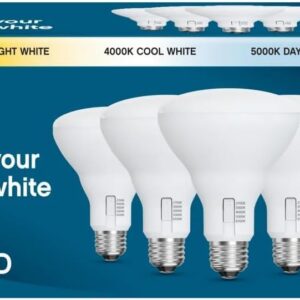 Feit Electric LED 5-Color Choice - BR30 65W Equivalent - 750 Lumen, 2700K Soft Whit, 3000K Bright White, 4000K Cool White, 5000K Daylight and 6500K Cool Daylight