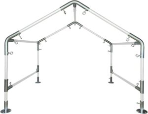 10' x 10' high peak canopy fittings, diy rv & boat carport, party tent, 1" emt metal frame parts