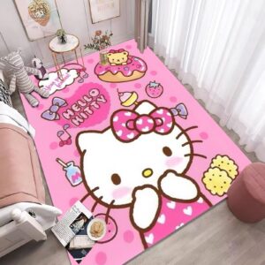 anime kawaii kitty rug anime carpet cute rugs for bedroom aesthetic soft carpet decorative rug for indoor outdoor 62 * 39in (4)