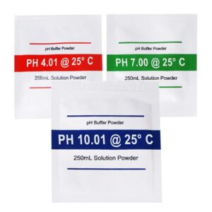 ph powder calibration solution 4.01 7.00 10.01 ph set - accurate ph calibration for precise measurement