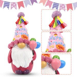 Happy Birthday Gifts for Women - Happy Birthday Gnomes Gifts for Women - Birthday Gift Idea for Mom, Her, Best Friends, Girl, Sister, Daughter, Grandmothers, Female, Coworker - Birthday Presents