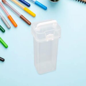 DYNWAVE Marker Pen Case Brush Pen Case Marker Pen Organizer Case Multifunction Clear for for Paint Sketch Markers, 12 Capacity