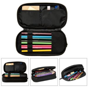 Luja Dling #7 Big Capacity Pencil Pen Case For Office College Large Storage High Capacity Bag Pouch Holder Box Makeup Bag For Adult