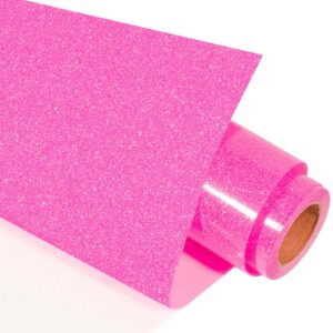 vinyl frog glitter htv vinyl 10" x5ft heat transfer vinyl roll hot pink iron on vinyl sparkle heat press vinyl for t-shirts gift designs