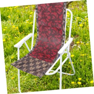 MERRYHAPY 1 Set Beach Chair Cloth Replacement Outdoor Lounge Chairs Gravity Chair Repair Fabric Folding Recliner Chair Outdoor Canvas Fabric Fold up Folding Chair The Fabric Luxury