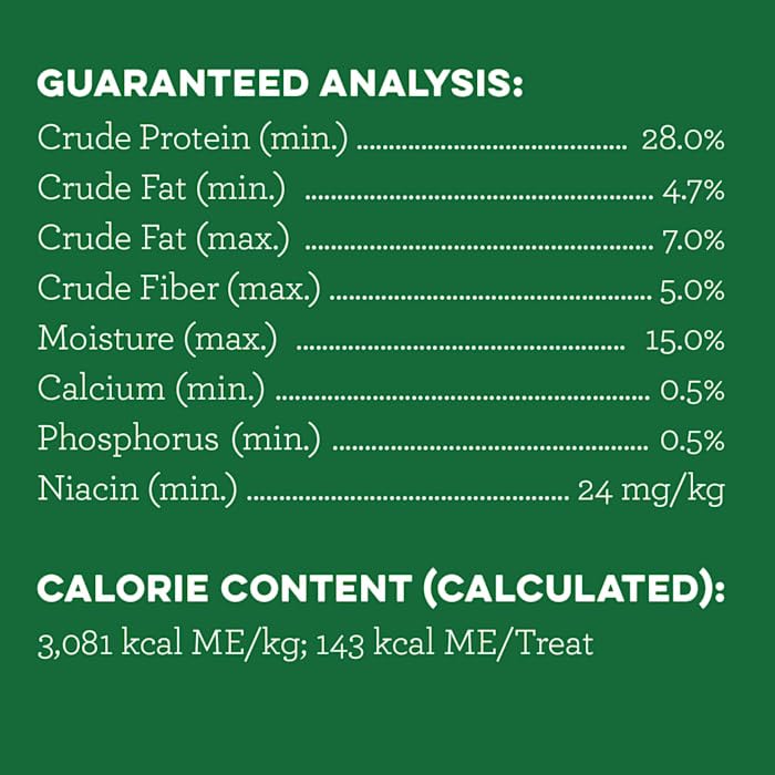 Greenies Natural Sweet Potato Flavor Dental Dog Treats 12 oz. Count of 8 Large