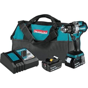 makita xph16t 18v lxt® lithium-ion compact brushless cordless 1/2" hammer driver-drill kit (5.0ah)