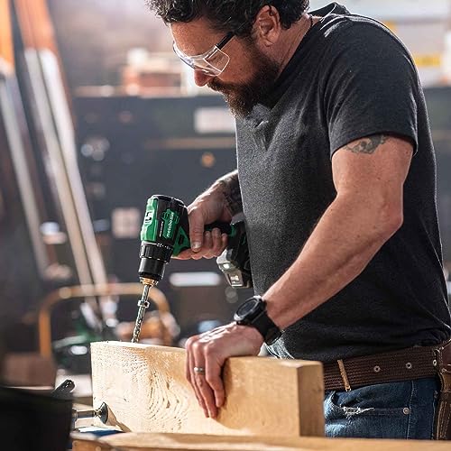 Metabo HPT 18V MultiVolt™ Cordless Driver Drill Kit | 620 in-lbs of Torque | Compact | Reactive Force Control | 22 + 1 Clutch Settings | LED Light | Belt Hook | Lifetime Tool Warranty | DS18DEX