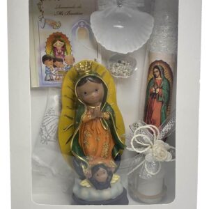 Baptism Candle Set for Boys - Baptism Candle Set Girl Catholic - Baptismal Candles - Velas de Bautizo para Nino