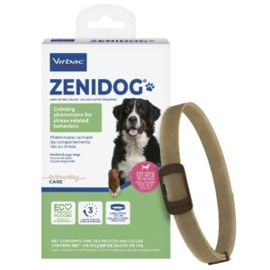 dog calming collar with pheromones - zenidog long-acting collar, dog calming pheromone collar, long-acting pheromones for dogs, calming collar, dog calming, calming collar for dogs (large dogs)