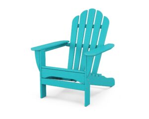 trex outdoor furniture monterey bay adirondack chair in aruba