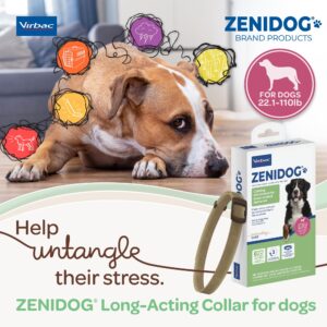 Dog Calming Collar with Pheromones - Zenidog Long-Acting Collar, Dog Calming Pheromone Collar, Long-Acting Pheromones for Dogs, Calming Collar, Dog Calming, Calming Collar for Dogs (Large Dogs)