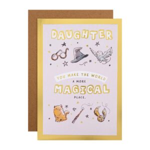 hallmark birthday card for daughter - harry potter illustrations and activity