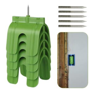 avakvek outlet marker for drywall installation easy drywall marking tool for electrical outlets electric wire protection made with strong abs plastic no measuring needed - 5pcs (green)