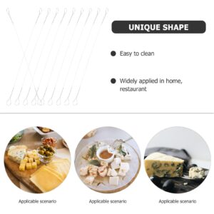 Cheese Cutter Wire Cheese Slicer Wire Replacement 10PCS Stainless Steel Cheese Cutter Replacement Cheese Wire Pie Slicers for Home Kitchen Restaurant Party Cutting Supplies