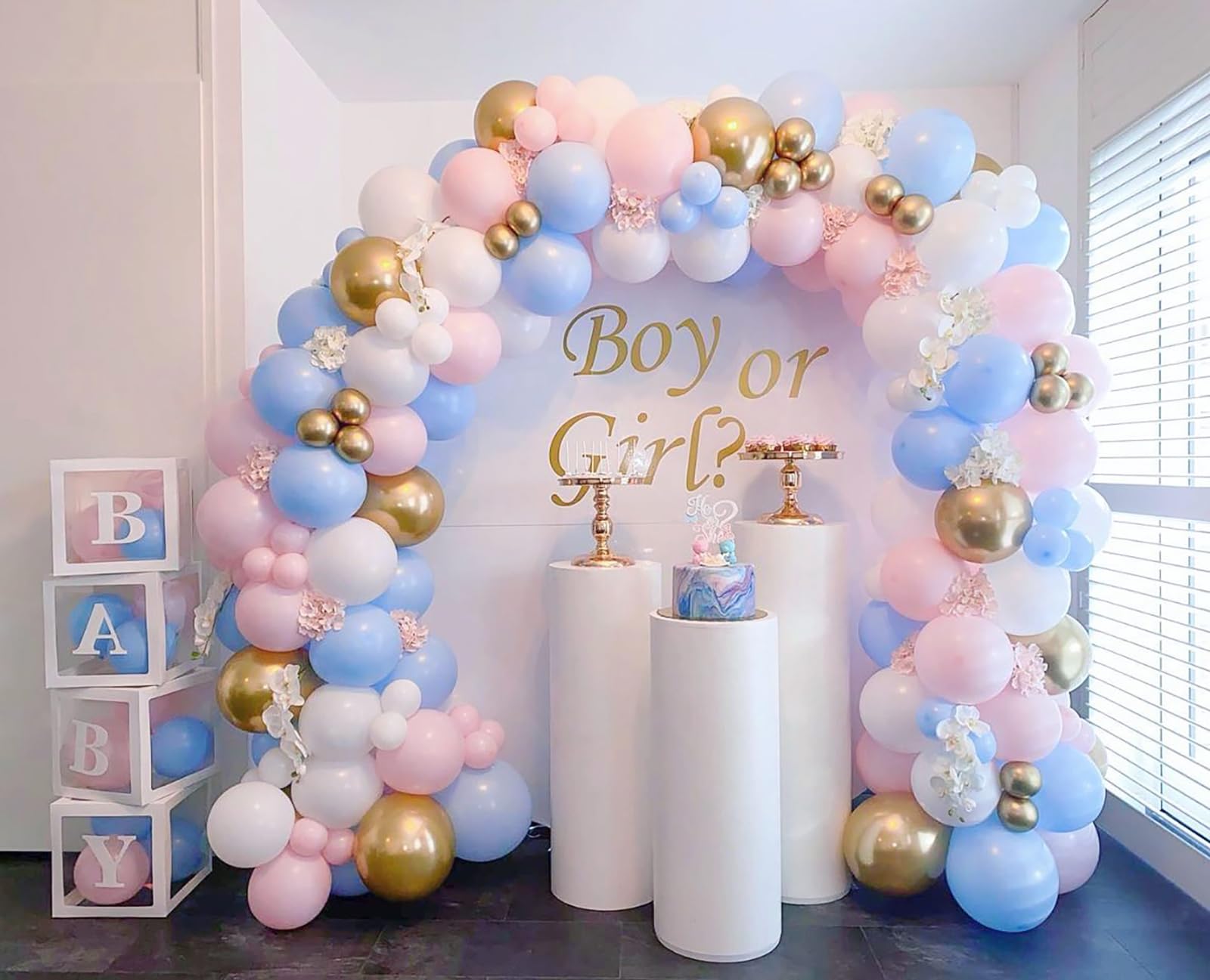 80pcs Light Pink Balloons 12inch Pastel Pink Balloons for Birthday Bridal Baby Shower Gender Reveal Wedding Party Decorations (with Pink Ribbon)