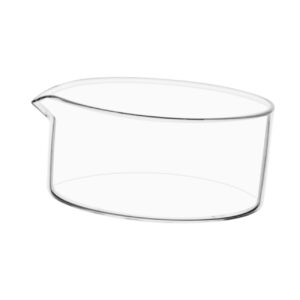 funomocya glass crystallization dish for laboratory use high borosilicate glass storage dish with spout ideal for monomer and scientific experiments size