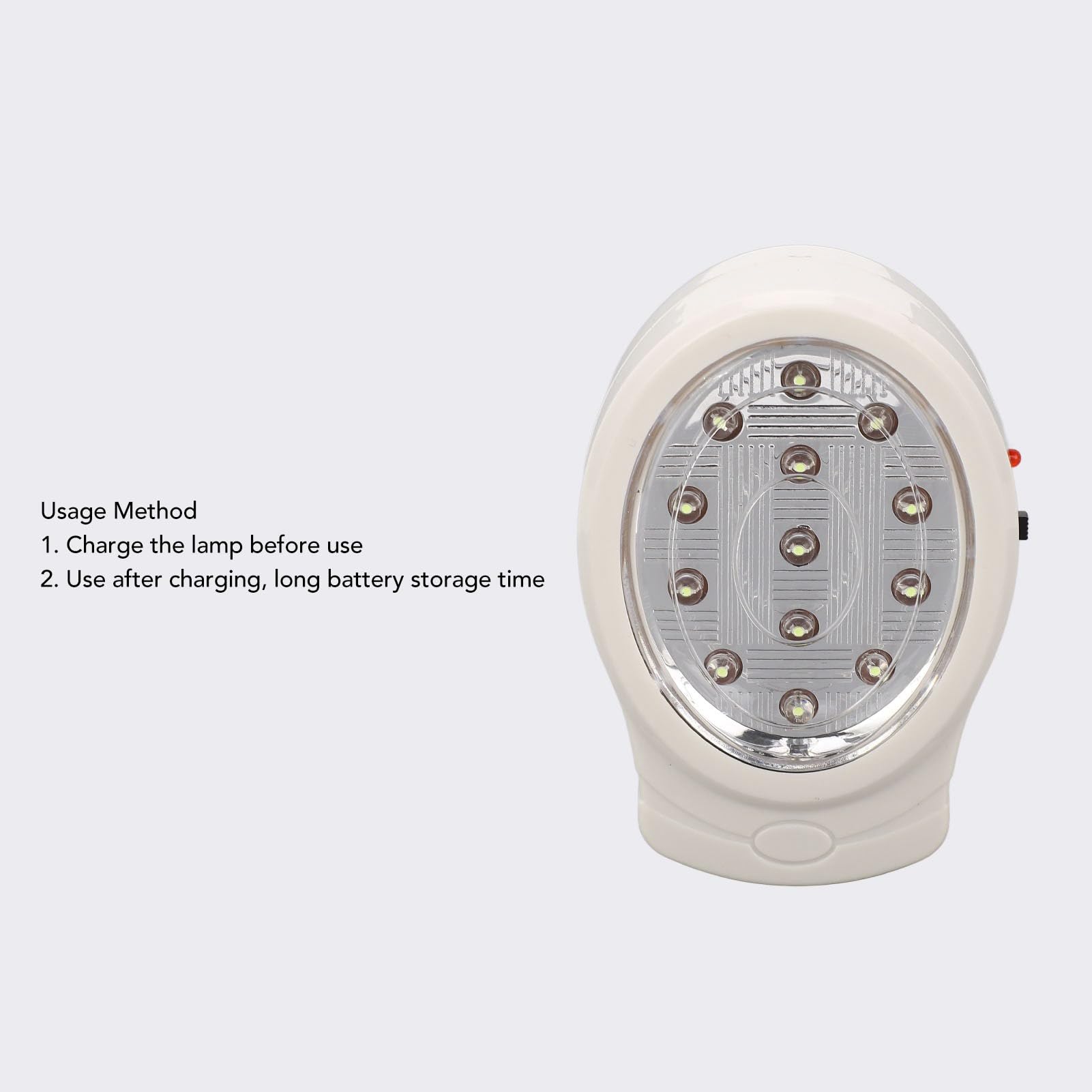 Plug in Emergency Light Rechargeable Home Automatic Power Failure Outage Light Fire Emergency Light AC110‑240V (US Plug)