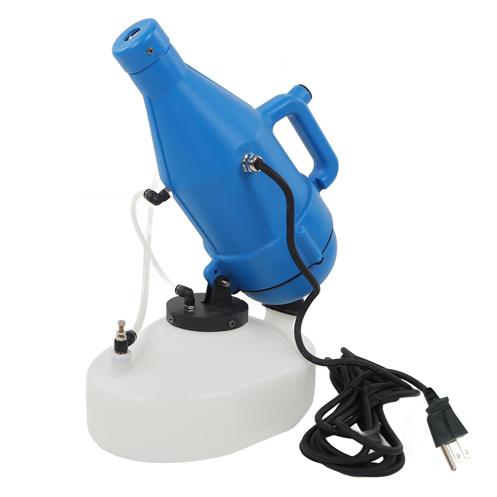 Electric ULV Portable Fogger Sprayer Machine, 4.5L Capacity, 1400W Power, Adjustable Spray, 20-50 Micron Particle Size, Automatic Spraying, Blue (US Plug 110V)