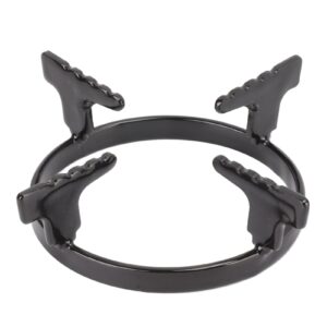 cast iron wok rack, stainless steel gas stove wok stand lightweight and portable cast iron wok rings for small pots and pans or coffee makers