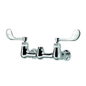 krowne 14-8xxl-w royal series 8" center wall mount faucet body only with wrist blade handles, vandal resistant​‌‌​​‍​​‌‌‌‌​‍​‌​​‌​‍​​‌‌‌‌‍​​‌‌‌‌‍​​‌‌​​‍​​‌‌‌‌‍​​‌​‌‌‍​​​‌‌‌‍​​‌‌​​‍​​‌​‌‌‍​​‌‌‌‌​‍​