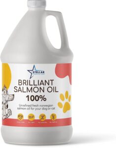 pure wild alaskan salmon oil for dogs & cats-stellar chemical corp