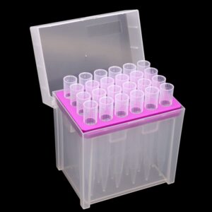 Pipette Tips 5000ul, Sterile Filtering Tips 5ML, Universal, Transparent, 24 Tips (T5000-RSF-24)