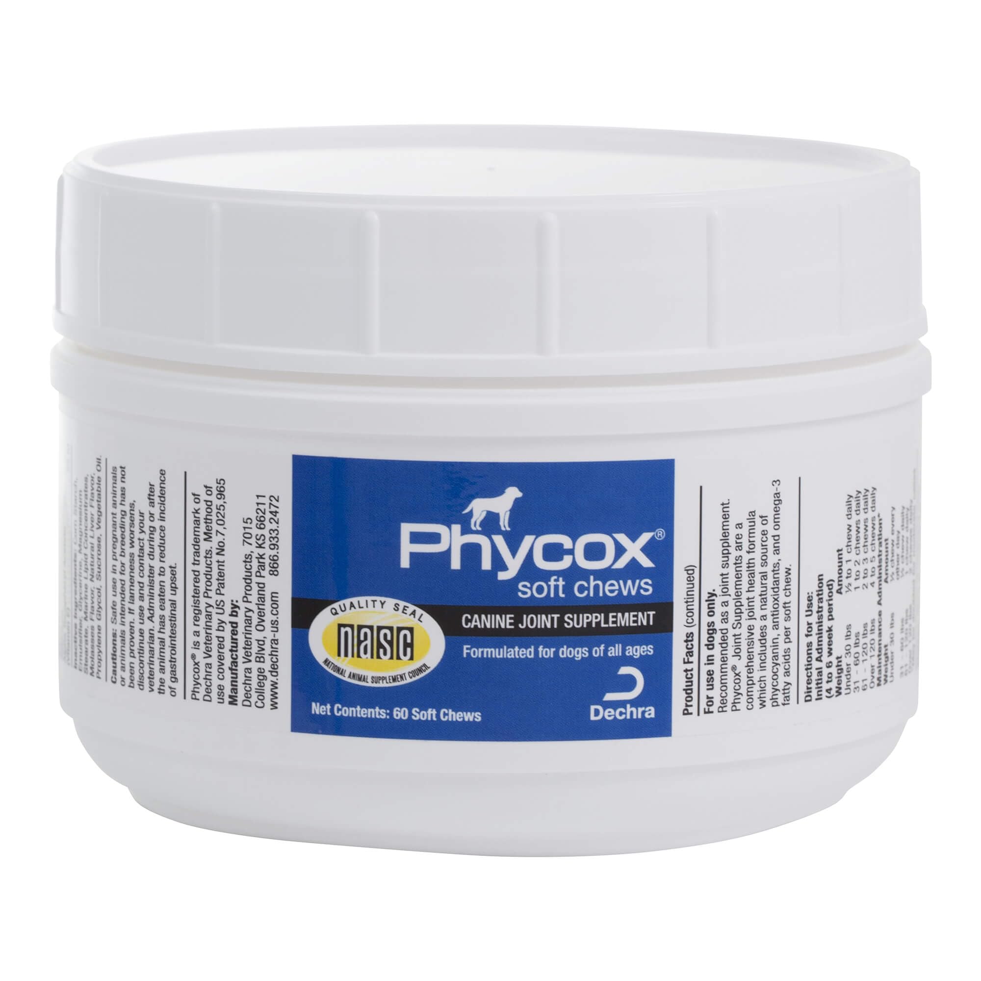 Phycox Canine Joint Support, 60 Soft Chews