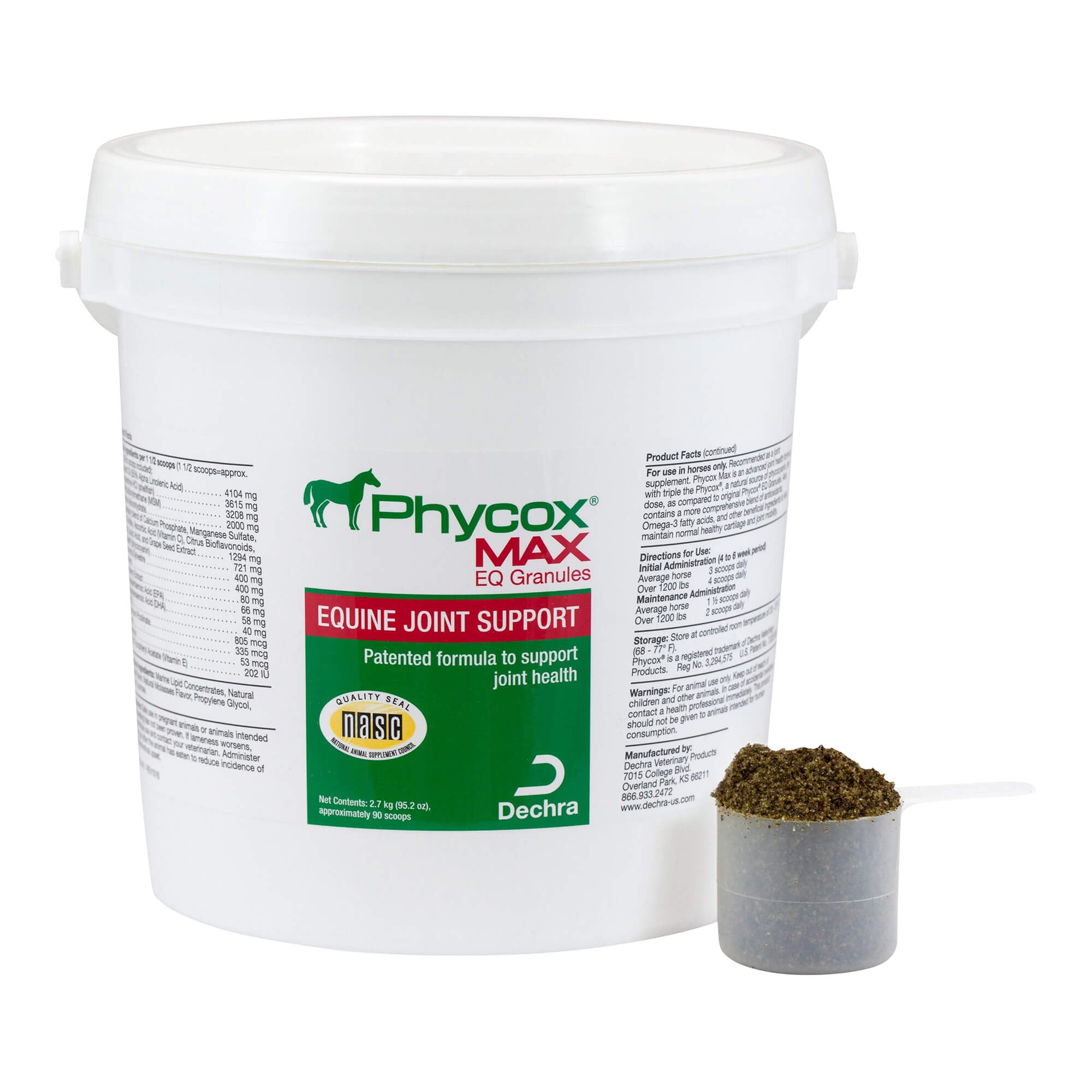 Phycox EQ Joint Supplement Granules for Horses, 2880 Gram