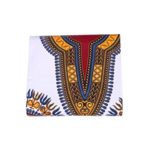 African Fabric 100% Cotton Ankara Wax Print Fabric 6 Yards Cloth for Party Dress 03