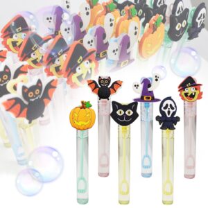 24 piece halloween bubble wand for kids(6 style),cute bubble wand great for halloween party favors,pinata suffer,halloween goodie bags filler,school classroom prizes, (halloween)