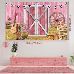 Partydream Cowgirl Party Decorations Western Cowgirl Party Supplies Includes 50pcs Cowgirl Balloons and 1Pcs Western Banner for Cowgirl Birthday Party Decorations Western Party Supplies