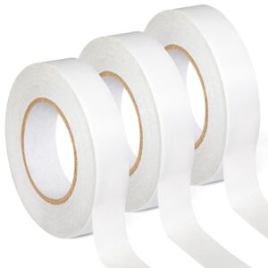 xehahosh 3 rolls double sided tape for crafts, arts, scrapbooking, photography, paper backing, tear-by-hand. 0.6in by 43-ft