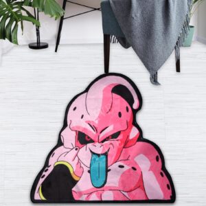 anime rug character shape - anime carpet non-slip, ultra-soft anime characters rugs for living room, gaming room, bedroom, kitchen, outdoor areas