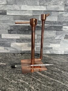 coproof copper proofing parrot for distilling, brewing beer, moonshine, tequila with hydrometer, two way distillng