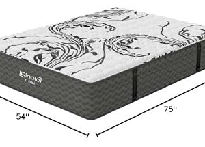 RINOLO X- Firm Mattress 12 Inch, Gel Infused Memory Foam Mattress for Pressure Relief, Pocket Innersprings/Orthopedic Foam | Freshly Baked Mattress | Mattress-in-a-Box (Full)