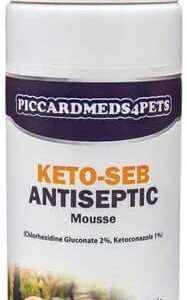 Piccardmeds4pets Keto-SEB Antiseptic Mousse 6.8 oz