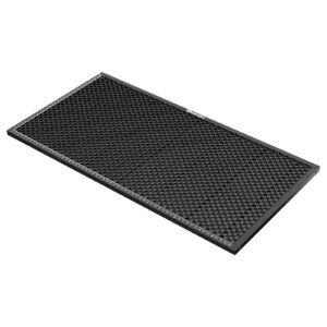 dofiki honeycomb laser bed for p2 co2 laser cutter. steel honeycomb cutting bed designed for p2