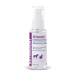 vetradent dental spray for dogs and cats, 2 oz