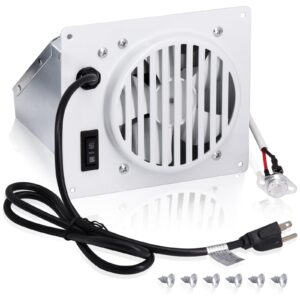 hiorucet f299201 blower fan kit for mr. heater 20,000-30,000 btu vent-free heaters (2016 to present), replacement f299201 vent-free blower fan accessory kit.