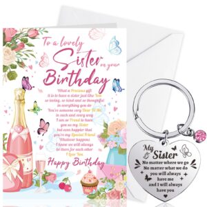 dpkow sister birthday card sister birthday cards for sister card birthday gifts for sister keyring engraved sister gifts happy birthday sister card birthday gifts for sister birthday gift