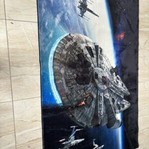 Millenium Falcon Rug, Starwars Rug, Boy Room Rug, Fantastic Rug, Home Decor Rug, Area Rug, Soft Rug cv465.1 (23”x31”)=60x80cm=1.9 ft x2.6 ft