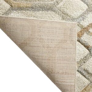 DALYN RUG Carmona CO7 Linen 8' x 10' Rectangle Soft Area Rug, Easy Clean, Non Shedding, Bedroom, Entry, Living Room, Dining Room, Kitchen Rug