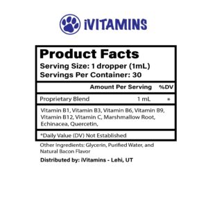 Multivitamin for Dogs | Dog Multivitamin | For Joint Support, Gut & Immune Health, Skin & Heart Health | Dog Vitamins and Supplements | Dog Vitamins Multivitamin | Dog Supplements & Vitamins | 1 fl oz